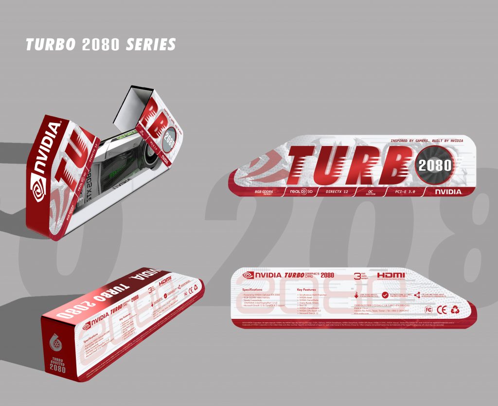 NIVIDA Graphics card packaging – Romeshfernandodesign